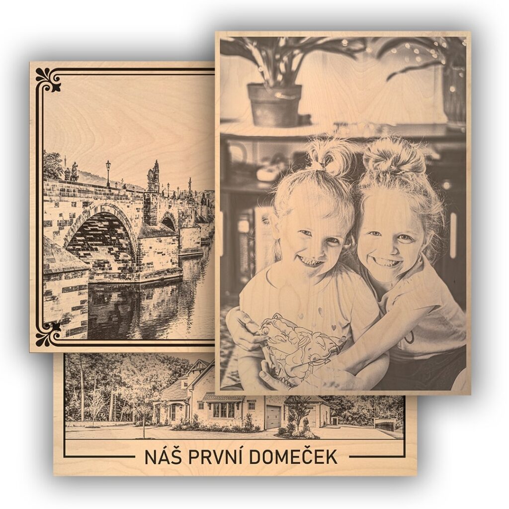 Fotka na dřevo - A4 (30 x 21 cm) – Dárkové dřevo